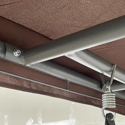 Cina Y Mail Packing Patio Canopy Swing Bed per il lusso Tempo libero Tenda mobili all'aperto in vendita