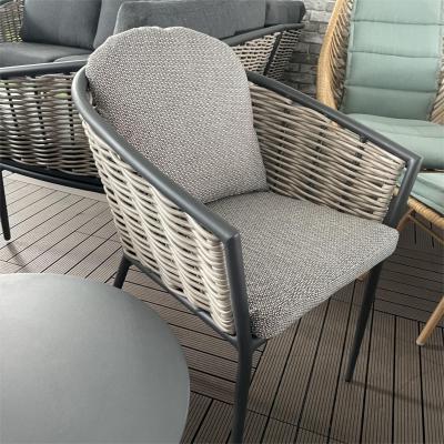Cina Set giardino all'aperto Set divano in rattan di alluminio Set tavolo di lusso Set teapoon Bistro Set cena in vendita