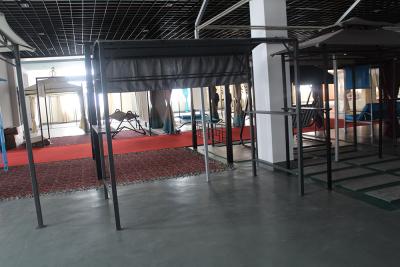China Steel Frame Gazebo Pavilion Pergola with 2.45*1.37*2.15M Size and Collapsible Design for sale