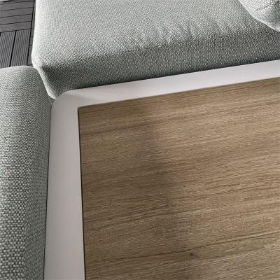 Cina Mobili da giardino per l'aria aperta Set divano in rattan di alluminio Set tavolo da pranzo in vendita