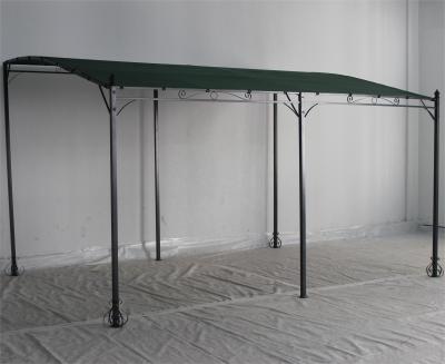 China 3*4*2.5M Outdoor Metal Frame Sunshade Garden Gazebo with Sunshade for sale