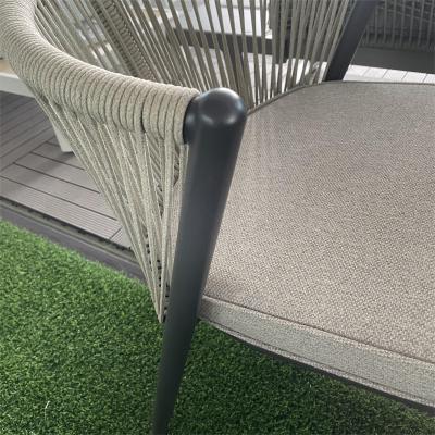 Cina Soggiorno Cornice in alluminio Mobili da giardino per l' esterno Divano di rotino Set con Set Bistro in vendita