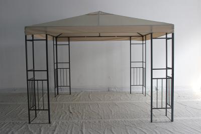 China Customize Steel Gazebo with Netting Screen Outdoor Waterproof Fabric 3X3M for sale