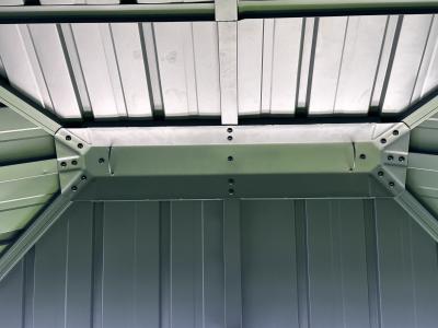 Cina Giardino all'aperto 3X3.65X2.85M Gazebo metallico con zanzara e tessuto di poliestere in vendita
