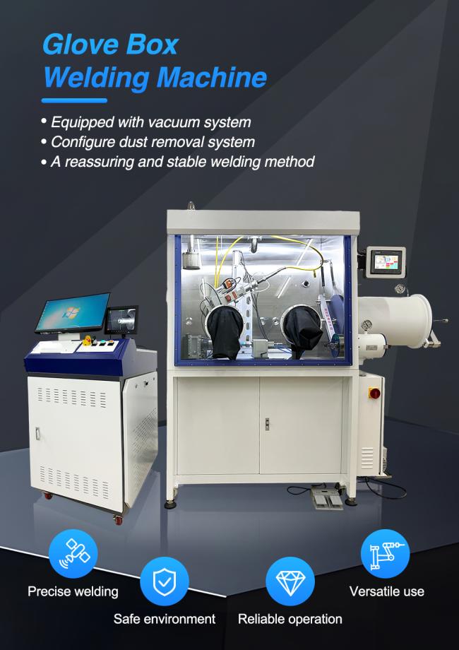 New Type of Fiber Optic Vacuum sealed Glove Box, Nitrogen Welding Machine, Sealing Welding Equipment Factory Price