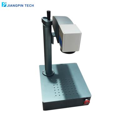 China Desktop Fiber Laser Marking Machine 20w 30w 50w Small Laser Engraving Machine For Metal for sale