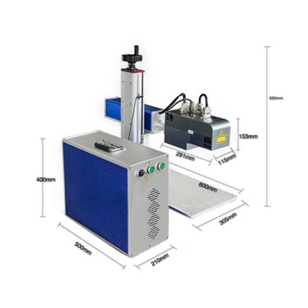 Quality Desktop Fiber Laser Marking Machine 2.5D 3D MOPA M7 30w 50w 60w 80w 100w for sale