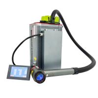 Quality 50W 100W 200W Mini Fiber Laser Machine Backpack JPT Laser Rust Removal Cleaning for sale