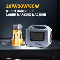 Quality 4.5kg Handheld Portable Mini Fiber Laser Marking Machine 20W 30W 50W for sale