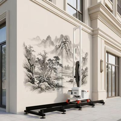 China DX7 Automatic UV Ink Solvent Flex Wall Printer 2400 DPI High Speed Multicolor Borderless Metal Wall Art 1 Year Warranty for sale