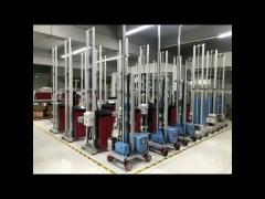 Prueba de pulverización por flash de la máquina de pintura de paredes