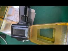 Replace the field lens of the handheld marking machine