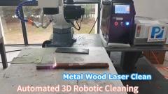 200W Robotic Arm Pulsed Laser Cleaning Machine