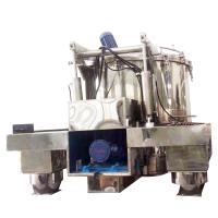 China Automatic Scraper Bottom Discharge PSBD Salt Centrifuge for solid crystal separation for sale