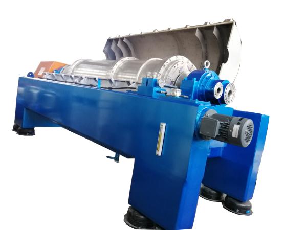 Macchina per centrifugazione decanter resistente agli acidi Materiale di titanio ipoclorito di calcio