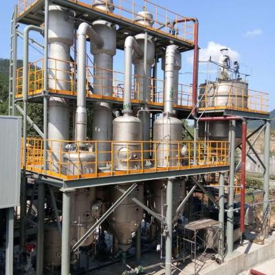 China Sistema de evaporador de Mvr com película de queda de Mvr de manganeto de lítio líquido zero para recuperação/tratamento de água de etanol à venda