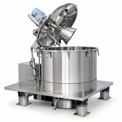 China Scraper Bottom Discharge Centrifuge for Ammonium Sulfate Dewatering for sale