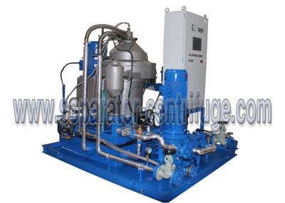 Cina Centrifughe verticali della pila di disco con la centrifuga automatica del purificatore di olio di Laval dell'alfa di scarico in vendita