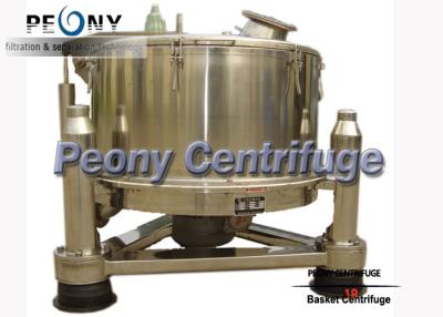 Cina 3 centrifuga farmaceutica intermittente di scarico superiore manuale della colonna PTDM con la copertura superiore in vendita