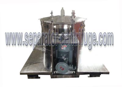 Cina Centrifuga verticale del canestro di scarico della cima di PPTD per l'estrazione dell'alcool e della canapa in vendita