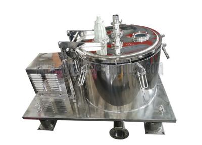 China CBD Oil Cannabis Extraction Industrial Basket Centrifuge Equipment With PLC for sale