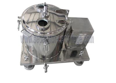 China Silver CBD Oil Extraction Basket Centrifuge Machine With 12 Months Warranty for sale
