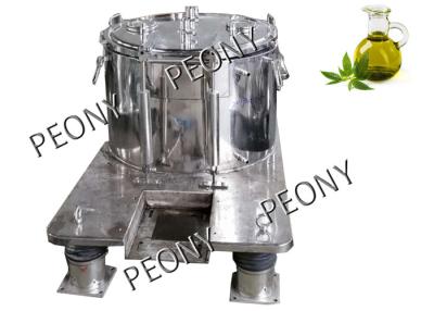 China High Efficient Stainless Steel Basket Centrifuge For Alcohol Hemp Oil Extraction for sale