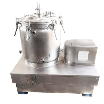 中国 密閉閉鎖の上の排出150Lbsエタノールの抽出の遠心分離機 販売のため