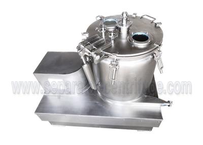 China 304 Stainless Steel Full Surfaces Basket Centrifuge For CBD / Hemp Oil Extracting for sale