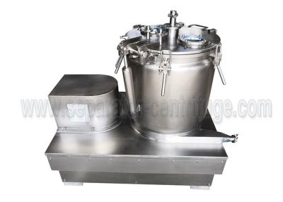 China Safety Industrial Basket Centrifuge Ethanol Cannabis CBD / Hemp Oil Extraction for sale