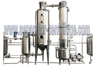 China Single Effect Evaporator Basket Centrifuge Hemp Oil Extraction Machine Production Line for sale