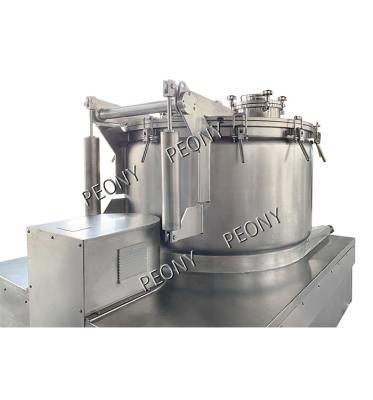 China Cold Ethanol Extraction Jacketed Basket Centrifuge For CBD Oil / Cannabis Oil for sale