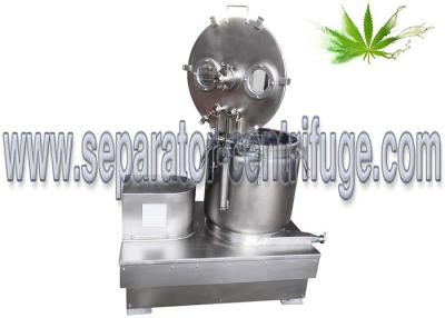 China Stainless Steel Hemp Extraction Machine Liquid Wash And Dry Extraction Centrifuge for sale