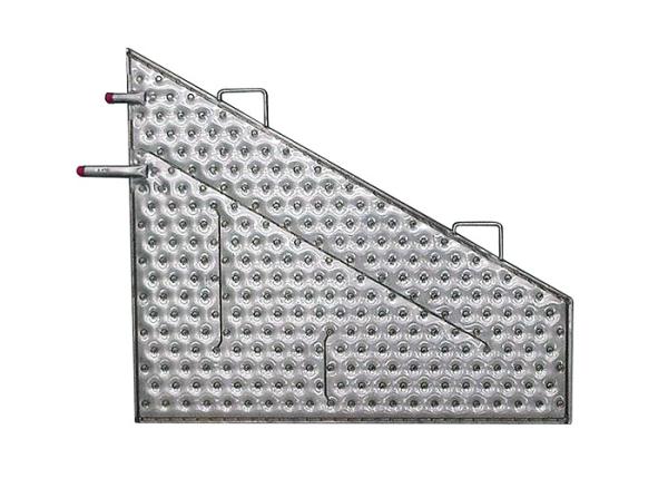 Multi functional Small Size Stainless Steel Industrial Single Inflated Pillow Plate For Immersed Cooling