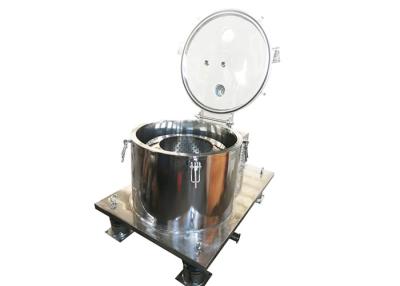 中国 麻およびアルコール抽出のための縦PPTDの上の排出のバスケットの遠心分離機 販売のため