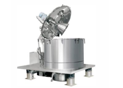 Cina centrifuga verticale dell'amido di Peeler di scarico inferiore automatico della piattaforma 135kg in vendita