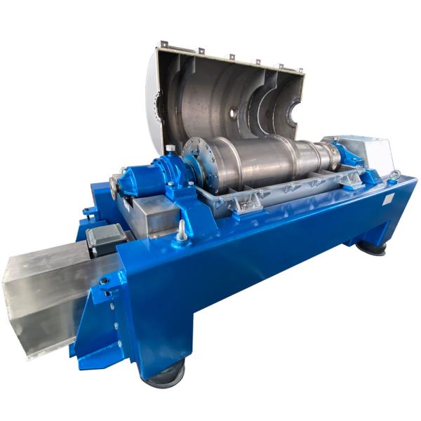 Macchina per centrifugazione decanter resistente agli acidi Materiale di titanio ipoclorito di calcio