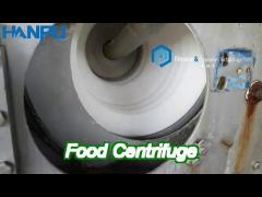 two - stage pusher centrifuge model pp food centrifuges for salt dewatering