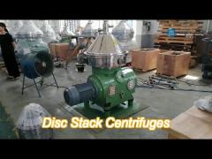 Industrial Disc Centrifuge Separator For Milk Purify And Clarify