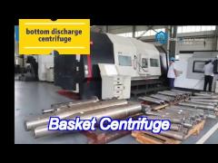 Pgz Series Fully Automated Vertical Sanitary Bottom Discharge Scraper Centrifuges