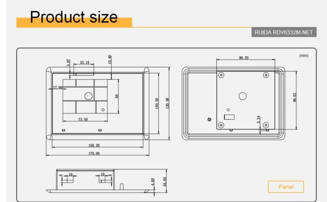 RDV6332M-NET CO2 Laser Controller ports
