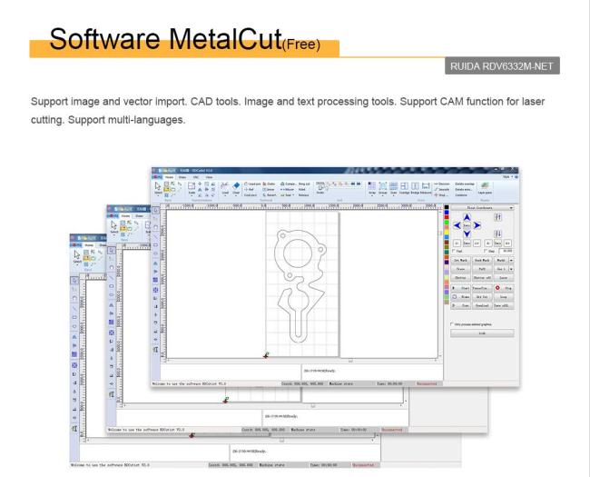 RDV6332M-NET CO2 Laser Controller in operation