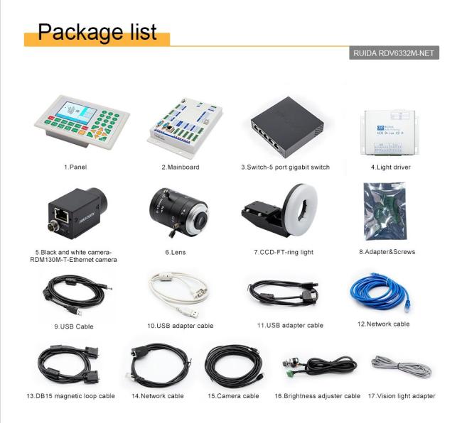 RDV6332M-NET CO2 Laser Controller precision cutting