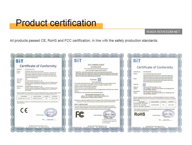 RDV6332M-NET CO2 Laser Controller mixed material cutting