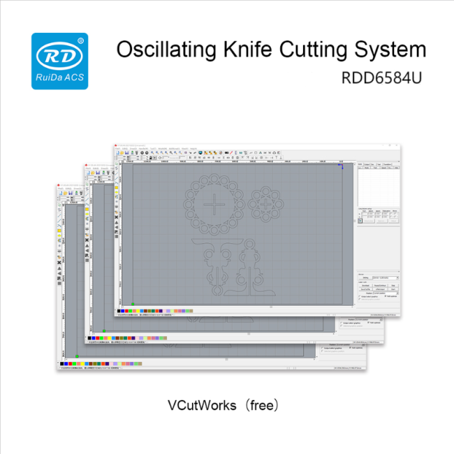 VCutWorks software interface