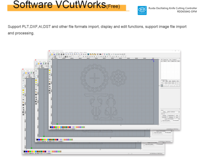 Ruida Controller software interface