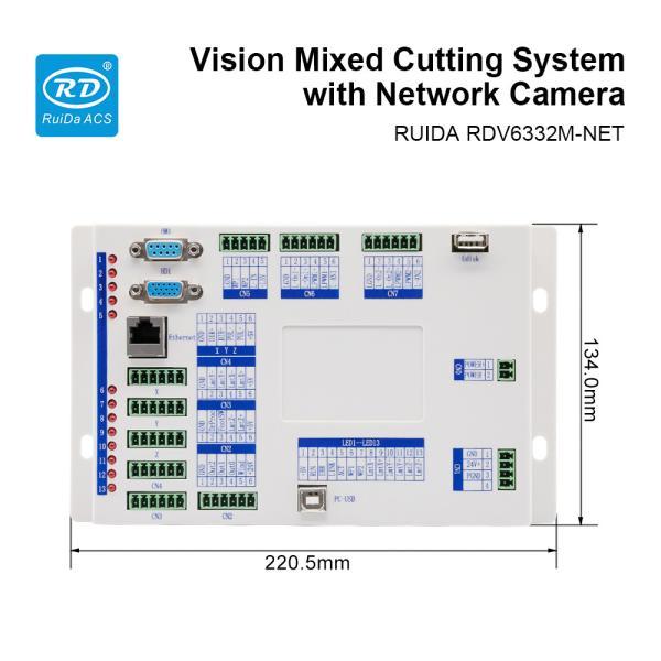 Quality Metal Height Control CO2 Laser Controller RDV6332M-NET Multi Channel Laser Gas for sale