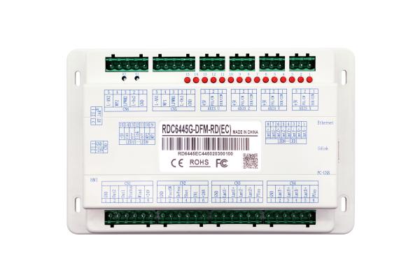 Quality RDC6445G-DFM-RD CO2 Laser Controller 128M Memory Laser Cut Control Panel for sale