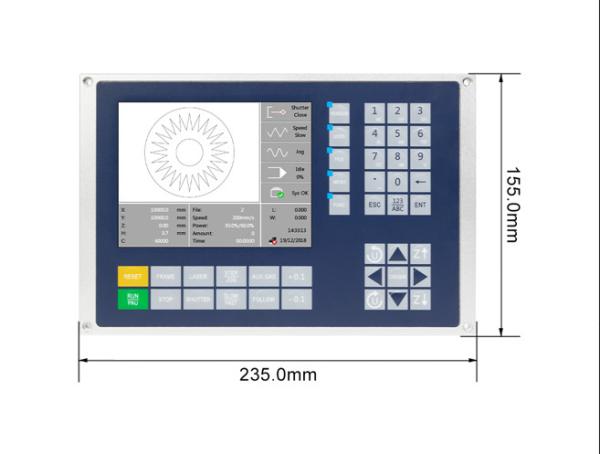 Quality RUIDA RDV6563FG-NET Fiber Laser Controller Automatic Height Control Laser for sale