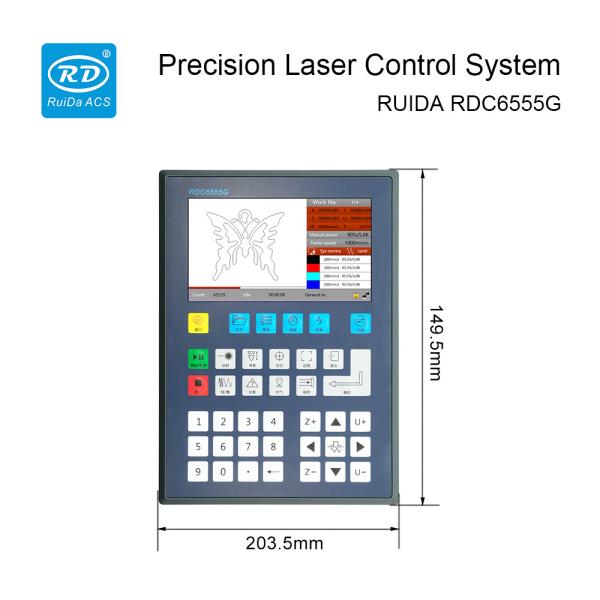 Quality Precision 5 Axis CO2 Laser Cutting Machine Controller RUIDA RDC6555G for sale